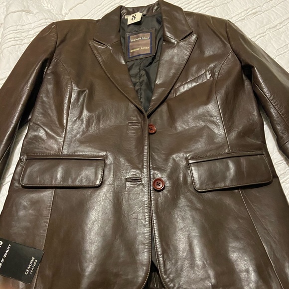 fashion point | Jackets & Coats | Womens Genuine Leather Jacket | Poshmark